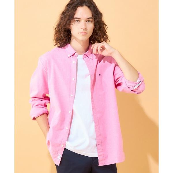 『セール実施中』ZOZO問い合わせ番号:81897811ショップ:TOMMY HILFIGER，トミー ヒルフィガーブランド:TOMMY HILFIGER，トミーヒルフィガー商品名:【ESSENTIALS】フレックスオックスフォードシャツカ...