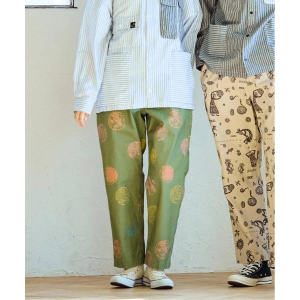 『セール実施中』ZOZO問い合わせ番号:81897841ショップ:go slow caravan，ゴースローキャラバンブランド:go slow caravan，ゴースローキャラバン商品名:キャンバス総柄プリントハイクパンツカテゴリ:パンツ&...