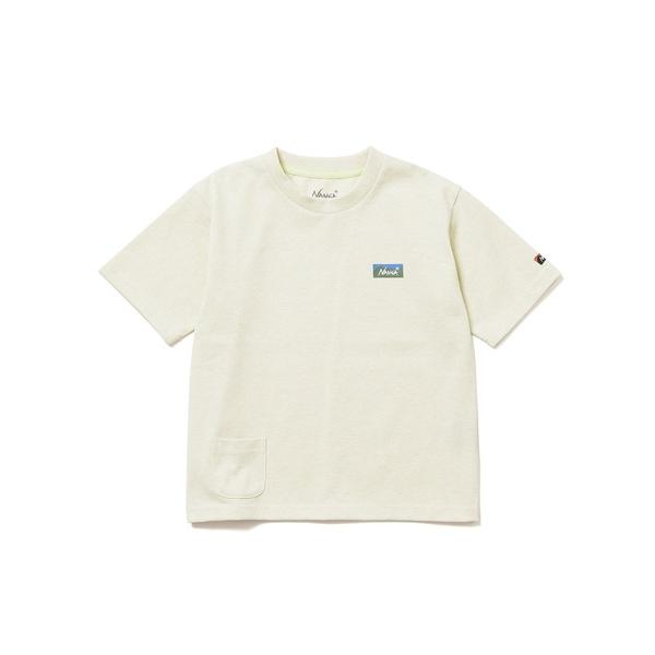 ZOZO問い合わせ番号:81929336ショップ:NANGA，ナンガブランド:NANGA，ナンガ商品名:ECO HYBRID MINI BOX LOGO KIDS TEE / エコハイブリッドキッズミニボックスロゴキッズティーカテゴリ:トッ...