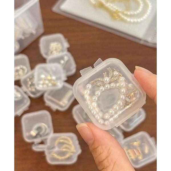 ZOZO問い合わせ番号:81929887ショップ:TONE，トーンブランド:TONE SELECT GOODS，トーンセレクトグッズ商品名:【float】アクセサリー 小物 収納ケース【10個セット】カテゴリ:インテリア>収納グッズブ...