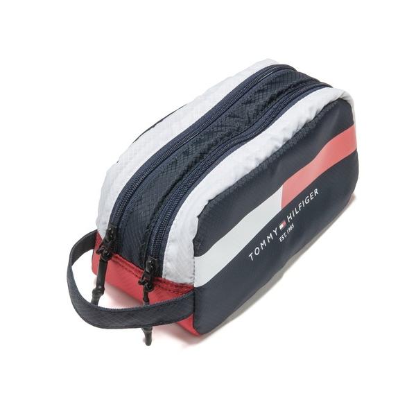 ZOZO問い合わせ番号:81964532ショップ:YAMANI GOLF，ヤマニゴルフブランド:TOMMY HILFIGER GOLF，トミー ヒルフィガー ゴルフ商品名:ポーチ シグネチャーカテゴリ:アウトドア/スポーツ>ゴルフグッ...