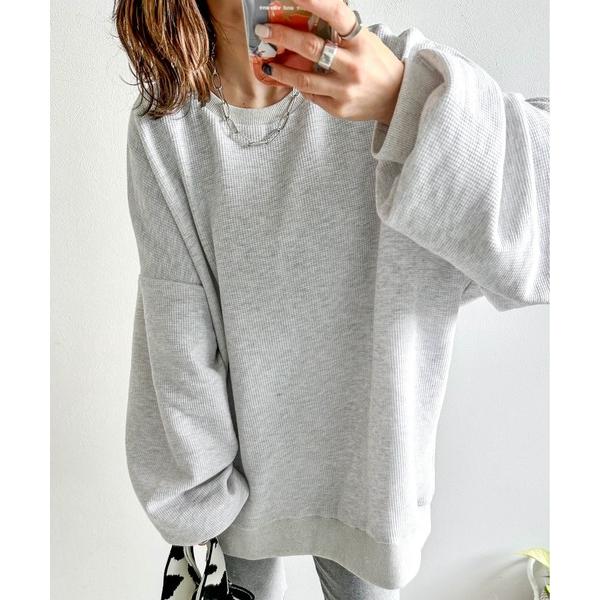 『タイムセール実施中』ZOZO問い合わせ番号:81964754ショップ:SUGAR BISKET，シュガービスケットブランド:AMELY，エミリー商品名:《emaさんコラボ》ワッフルトップスカテゴリ:トップス>Tシャツ/カットソーブラ...