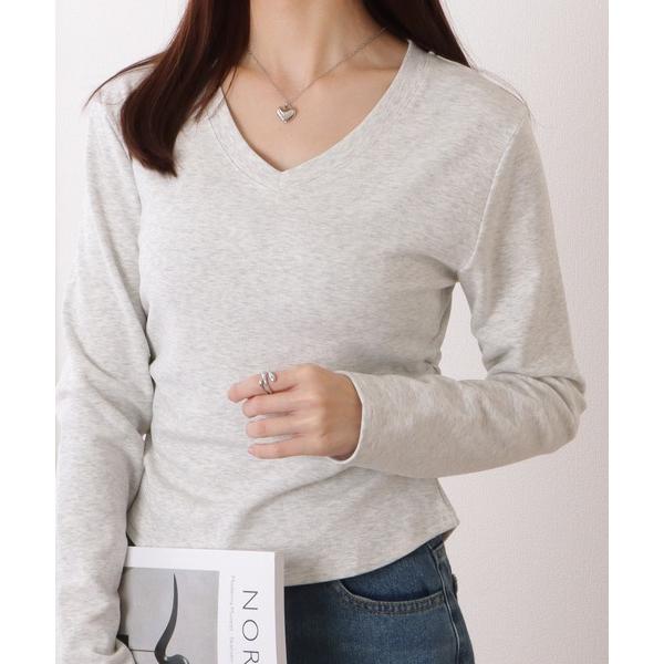 『タイムセール実施中』ZOZO問い合わせ番号:81967532ショップ:Lace Ladies，レースレディースブランド:Lace Ladies，レースレディース商品名:Vネック ベーシック カラー 長袖 プルオーバーカテゴリ:トップス&g...