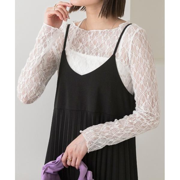 『タイムセール実施中』ZOZO問い合わせ番号:81969955ショップ:improves，インプローブスブランド:ad thie，アドティエ商品名:レイヤード レーストップスカテゴリ:トップス>Tシャツ/カットソーブランド品番:941...