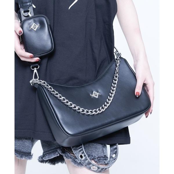 ZOZO問い合わせ番号:81970351ショップ:A'GEM/9 × .kom，エージェムナインブランド:REFLEM，レフレム商品名:『REFLEM/レフレム』ミニバッグ付きボディバッグカテゴリ:バッグ>ショルダーバッグブランド品番...