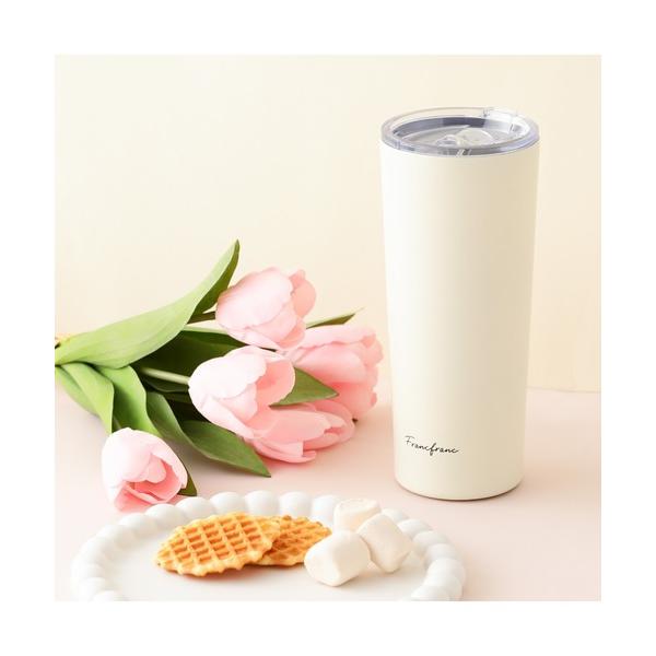 ZOZO問い合わせ番号:81971053ショップ:Francfranc，フランフランブランド:Francfranc，フランフラン商品名:フタ付き ステンレスタンブラー 650ml アイボリーカテゴリ:食器/キッチン>グラス/マグカップ...