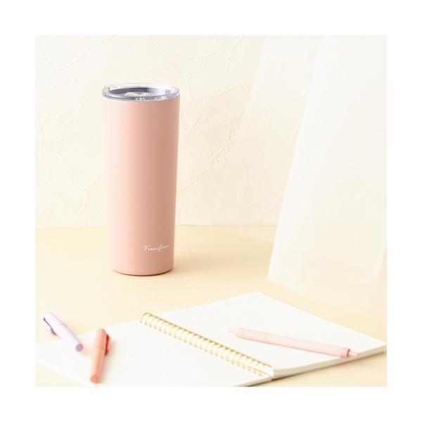 ZOZO問い合わせ番号:81971054ショップ:Francfranc，フランフランブランド:Francfranc，フランフラン商品名:フタ付き ステンレスタンブラー 650ml ピンクカテゴリ:食器/キッチン>グラス/マグカップ/タ...