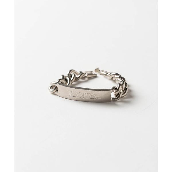 ZOZO問い合わせ番号:81972137ショップ:Maison MIHARA YASUHIRO，メゾン ミハラヤスヒロブランド:KAMIYA，カミヤ商品名:KAMIYA ID Braceletカテゴリ:アクセサリー>ブレスレットブラン...