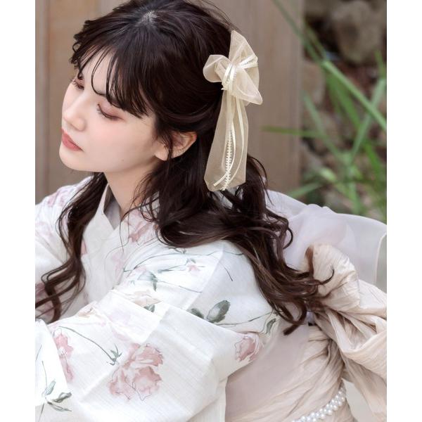 ZOZO問い合わせ番号:81972300ショップ:Dita，ディータブランド:Dita，ディータ商品名:大人ガーリー。シフォンレースリボンピン【K】カテゴリ:水着/着物・浴衣>和装小物ブランド品番:dl-5flowerカラー:アイボリ...