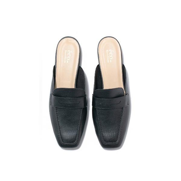 『タイムセール実施中』ZOZO問い合わせ番号:82035555ショップ:Emma Francis，エマ フランシスブランド:Emma Francis，エマフランシス商品名:スクエアトゥ フラット ローファー ミュールカテゴリ:シューズ&gt...