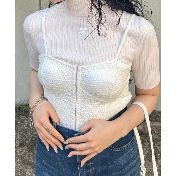 『セール実施中』ZOZO問い合わせ番号:82036866ショップ:Forget-me-nots，フォーゲットミーノッツブランド:forget-me-nots，フォーゲットミーノッツ商品名:サーマル ビスチェ FMN-24SS-CS-004カ...