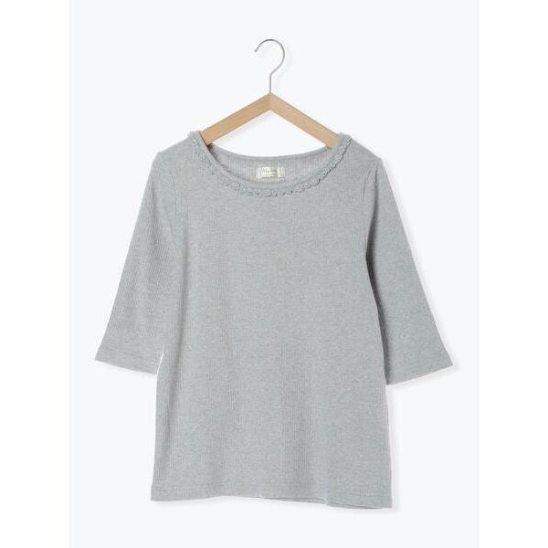 『セール実施中』ZOZO問い合わせ番号:82068193ショップ:Samansa Mos2，サマンサ モスモスブランド:Et grenier by Samansa Mos2，エグルニエバイサマンサモスモス商品名:【保湿加工】変形リブクルーネ...