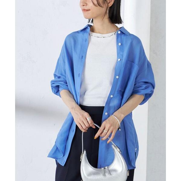 『セール実施中』ZOZO問い合わせ番号:82069461ショップ:SHIPS for women，シップス フォー ウィメンブランド:SHIPS，シップス商品名:〈手洗い可能〉IMPERIAL LINEN オーバー シャツカテゴリ:トップス...