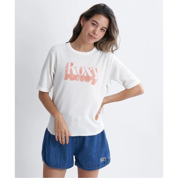 『セール実施中』ZOZO問い合わせ番号:82103031ショップ:ROXY/QUIKSILVER，ロキシー/クイックシルバーブランド:ROXY，ロキシー商品名:HUGGABLE TEE/ロキシー半袖ワッフル素材Tシャツカテゴリ:トップス&g...