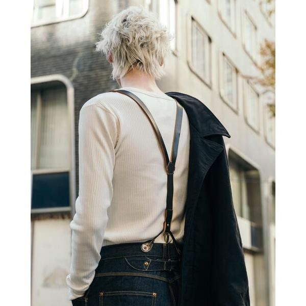 ZOZO問い合わせ番号:82103203ショップ:SCHOTT，ショットブランド:schott，ショット商品名:Schott/ショット/LEATHER SUSPENDER/レザーサスペンダーカテゴリ:ファッション雑貨>サスペンダーブラ...