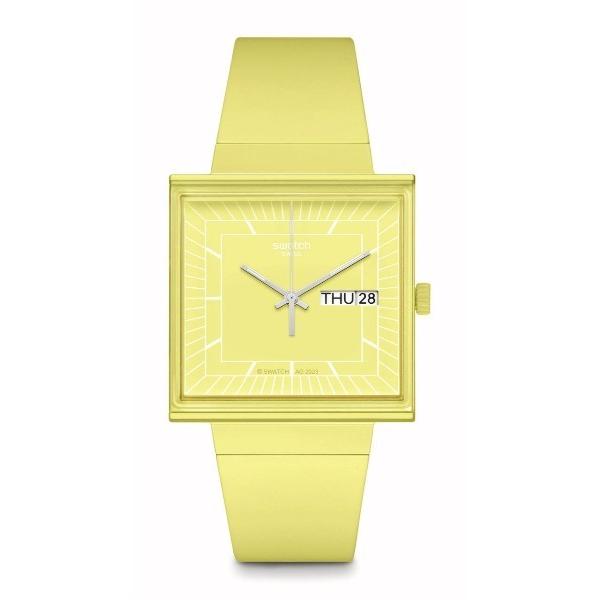 ZOZO問い合わせ番号:82104634ショップ:SWATCH，スウォッチブランド:SWATCH，スウォッチ商品名:WHAT IF…LEMON?カテゴリ:腕時計>アナログ腕時計ブランド品番:SO34J700素材:ケース素材:Bioce...