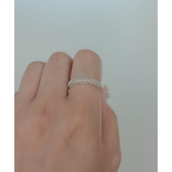 ZOZO問い合わせ番号:82135994ショップ:MIDWEST，ミッドウエストブランド:ebine，エビネ商品名:Chubby Many Pearl Ringカテゴリ:アクセサリー>リングブランド品番:cmprカラー:シルバー，ゴー...