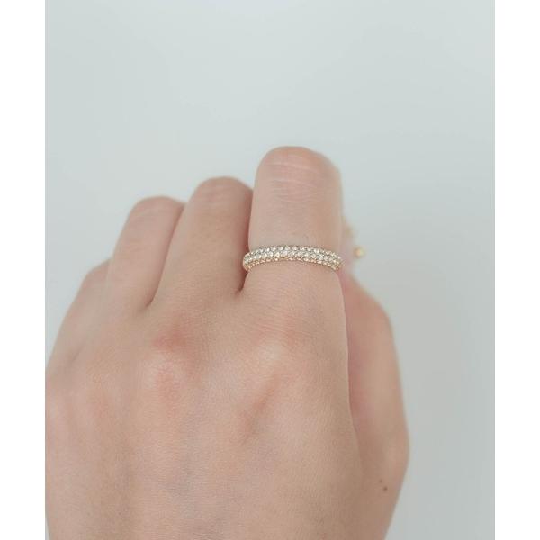 ZOZO問い合わせ番号:82135995ショップ:MIDWEST，ミッドウエストブランド:ebine，エビネ商品名:Chubby Many Zircon Ringカテゴリ:アクセサリー>リングブランド品番:cmzrカラー:ゴールドサイ...