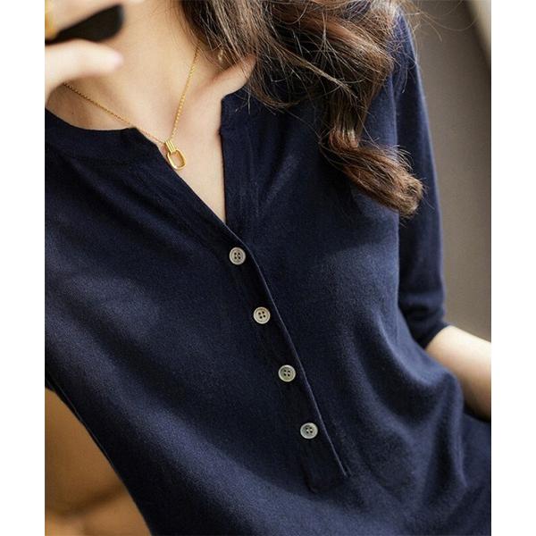 『タイムセール実施中』ZOZO問い合わせ番号:82137046ショップ:Ada.，エイダブランド:Miniministore，ミニミニストア商品名:サマーニット Vネックニットトップス韓国 夏服カテゴリ:トップス>ニット/セーターブラ...