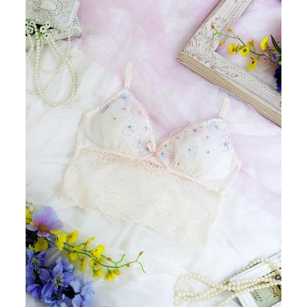 『セール実施中』ZOZO問い合わせ番号:82137508ショップ:Risa Magli，リサマリブランド:Risa Magli，リサマリ商品名:フィオラ ブラレットカテゴリ:アンダーウェア>ブラジャーブランド品番:N05-58546-...