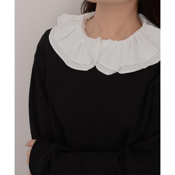 『セール実施中』ZOZO問い合わせ番号:82137735ショップ:Mayree，メイリーブランド:Mayree，メイリー商品名:【resonance】フリルデザイン つけ襟/フェイクシャツ【マルチウェイ】カテゴリ:ファッション雑貨>付...