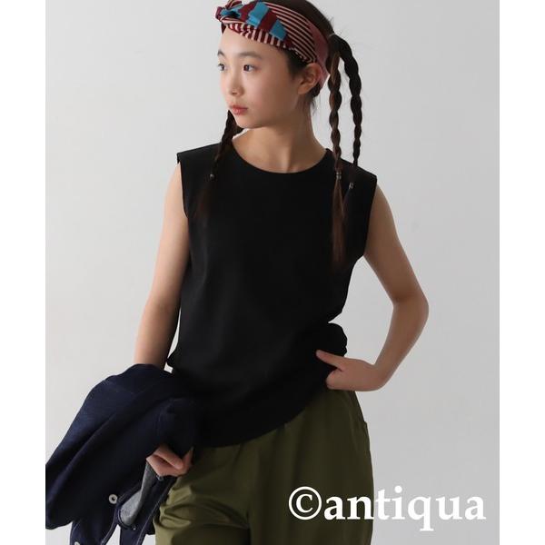 ZOZO問い合わせ番号:82140310ショップ:antiqua，アンティカブランド:antiqua，アンティカ商品名:配色ステッチタンクトップカテゴリ:トップス>タンクトップブランド品番:JMA-00004素材:綿100%原産国:B...