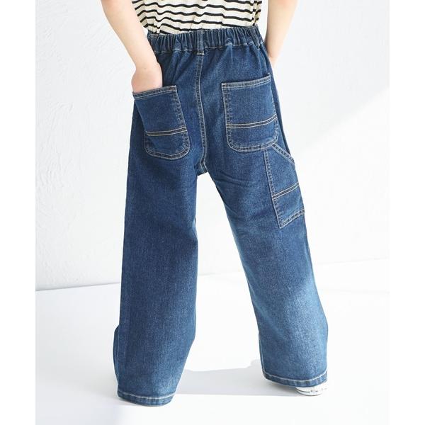 『タイムセール実施中』ZOZO問い合わせ番号:82172771ショップ:pairmanon，ペアマノンブランド:pairmanon，ペアマノン，coucou manon，ククゥ マノン商品名:ペインター ワイドデニムパンツカテゴリ:パンツ&...