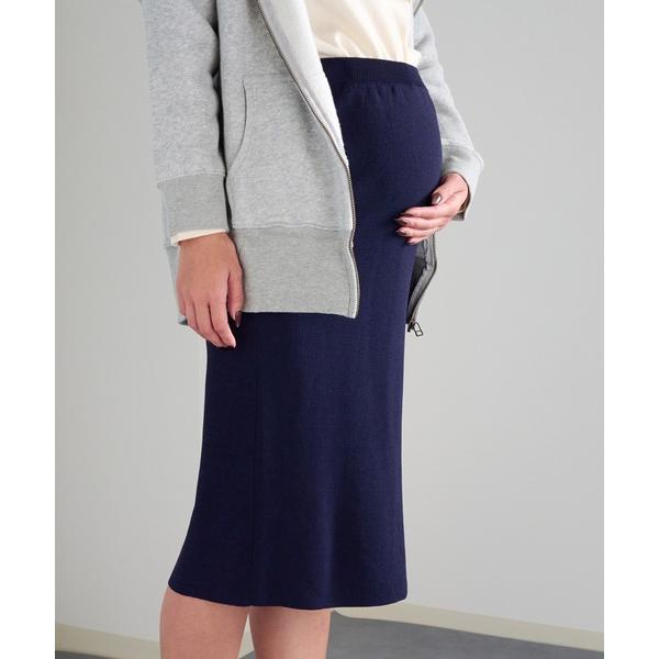 『セール実施中』ZOZO問い合わせ番号:82175328ショップ:Sweet Mommy，スウィートマミーブランド:ETERNITY SELECT，エタニティ セレクト，SweetMommy，スウィートマミー商品名:ニットスカート　[マタニ...