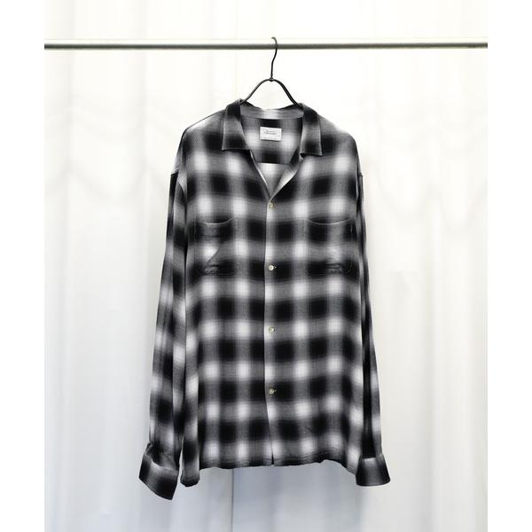 ZOZO問い合わせ番号:82238180ショップ:C.E.L.STORE，セルストアブランド:TOWNCRAFT，タウンクラフト商品名:TOWNCRAFT / タウンクラフト 60S OMBRE LOOP COLLAR SHIRT オンブレ...