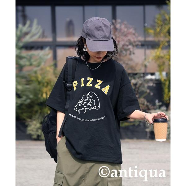 『タイムセール実施中』ZOZO問い合わせ番号:82272952ショップ:antiqua，アンティカブランド:antiqua，アンティカ商品名:フードロゴＴシャツカテゴリ:トップス>Tシャツ/カットソーブランド品番:AMA-00026素...