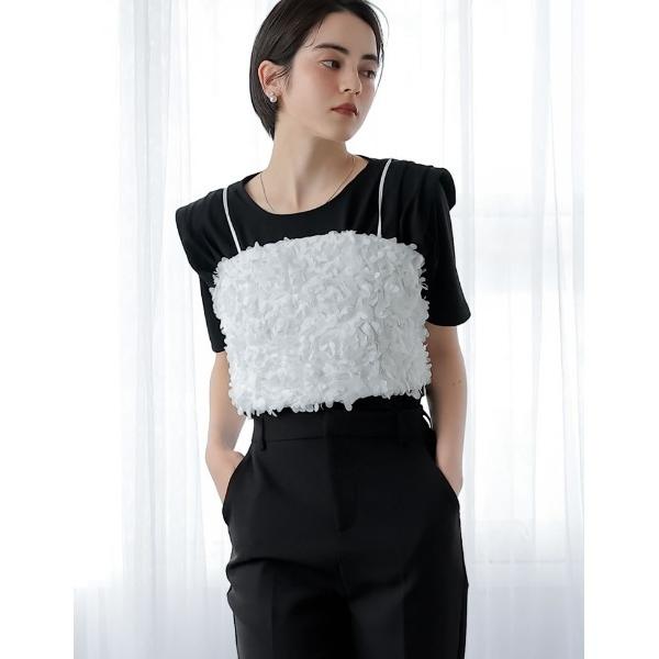 『タイムセール実施中』ZOZO問い合わせ番号:82306261ショップ:Re:EDIT，リエディブランド:MEISM，ミズム，Re:EDIT，リエディ商品名:[2025SS COLLECTION][MEISM by Re:EDIT]フラワー...