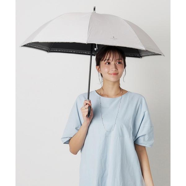ZOZO問い合わせ番号:82307005ショップ:MOONBAT，ムーンバットブランド:LANVIN en Bleu，ランバンオンブルー，MOONBAT，ムーンバット商品名:遮光晴雨兼用日傘　ピコレースカテゴリ:ファッション雑貨>長傘...