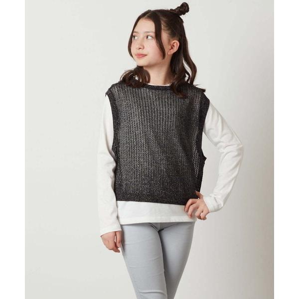 『タイムセール実施中』ZOZO問い合わせ番号:82338893ショップ:a.v.v，アー・ヴェ・ヴェブランド:a.v.v，アーヴェヴェ商品名:[160]【2点セット】メッシュベストセットカテゴリ:トップス>ニット/セーターブランド品番...