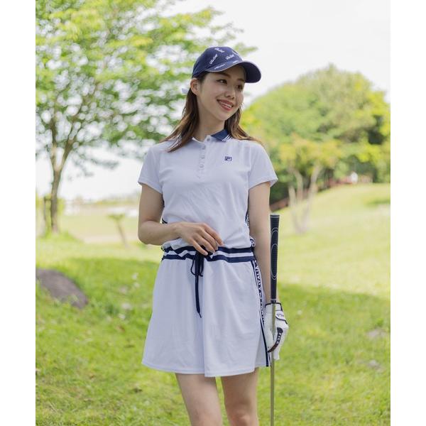 『タイムセール実施中』ZOZO問い合わせ番号:82339996ショップ:OCEAN GOLF，オーシャンゴルフブランド:FILA GOLF，フィラゴルフ 商品名:「FILA GOLF/フィラゴルフ」レディースワンピース ゴルフ 吸汗速乾 Ｕ...
