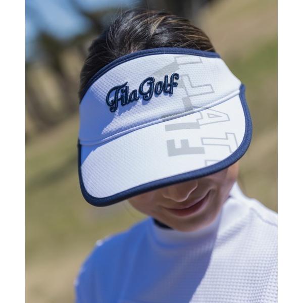 『タイムセール実施中』ZOZO問い合わせ番号:82340008ショップ:OCEAN GOLF，オーシャンゴルフブランド:FILA GOLF，フィラゴルフ 商品名:【FILA GOLF/フィラゴルフ】レディースサンバイザー　ゴルフカテゴリ:帽...