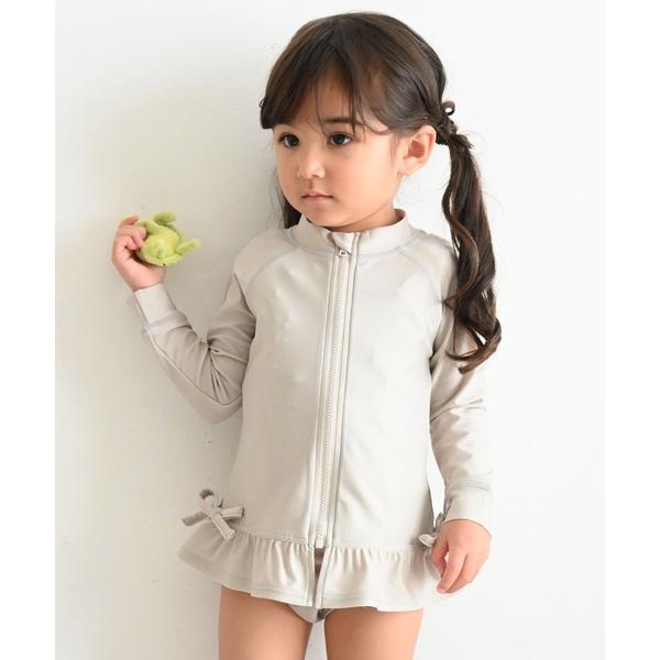 ZOZO問い合わせ番号:82341414ショップ:PUPPAPUPO，プッパプーポブランド:PUPPAPUPO，プッパプーポ商品名:水着 ラッシュガード フリルカテゴリ:水着/着物・浴衣>ラッシュガードブランド品番:240110006...