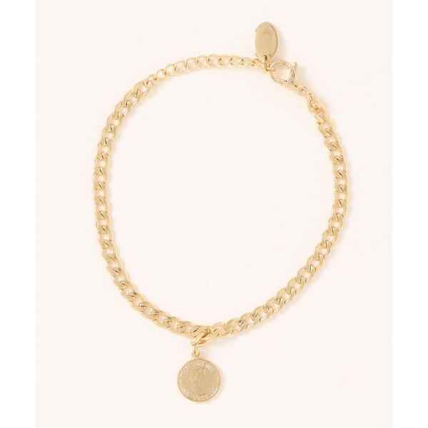 ZOZO問い合わせ番号:82343942ショップ:ABBEY MARKET，アビーマーケットブランド:mille blanc，ミルブラン，ABBEY MARKET，アビーマーケット商品名:コインブレスレット 日本製カテゴリ:アクセサリー&g...