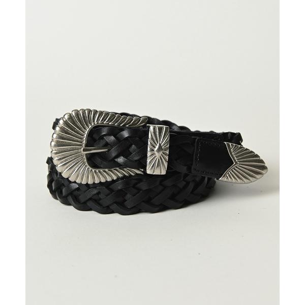 ZOZO問い合わせ番号:82361744ショップ:MAISON mou，メゾン ムーブランド:ADAM PATEK，アダムパテック商品名:【ADAMPATEK/アダムパテック】braided leather belt/編み込みレザーベルトカ...