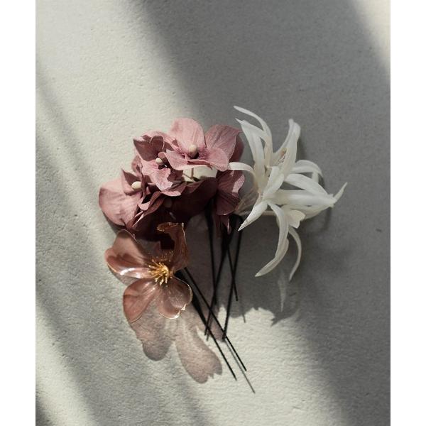 ZOZO問い合わせ番号:82375741ショップ:utatane，ウタタネブランド:utatane，ウタタネ商品名:髪飾り ヘアスティック3本セット アメリカンフラワー 日本製カテゴリ:水着/着物・浴衣>和装小物ブランド品番:5432...