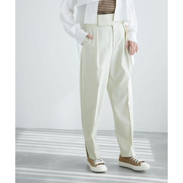 『タイムセール実施中』ZOZO問い合わせ番号:82378608ショップ:ROPE' PICNIC，ロぺピクニックブランド:ROPE' PICNIC，ロペピクニック商品名:ハイウエストテーパードパンツカテゴリ:パンツ>その他パンツブラン...