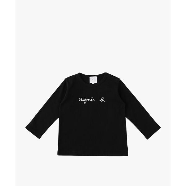 ZOZO問い合わせ番号:82442643ショップ:agnes b.，アニエスベーブランド:agnes b.，アニエスベー商品名:ベビー ロゴ コットン 長袖 Tシャツカテゴリ:トップス>Tシャツ/カットソーブランド品番:EBC4S13...