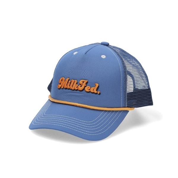 『セール実施中』ZOZO問い合わせ番号:82443560ショップ:MILKFED.，ミルクフェドブランド:MILKFED.，ミルクフェド商品名:CURSIVE LOGO MESH CAPカテゴリ:帽子>キャップブランド品番:10324...