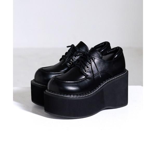 『タイムセール実施中』ZOZO問い合わせ番号:82444104ショップ:夢展望（YUMETENBO），ユメテンボウブランド:Diable baiser，ディアブルベーゼ，夢展望，ユメテンボウ商品名:9cm厚底バルキーレースアップシューズカテ...