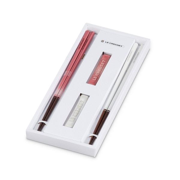 ZOZO問い合わせ番号:82444977ショップ:Le Creuset，ル・クルーゼブランド:Le Creuset，ルクルーゼ商品名:チョップスティック ＆ カトラリーレスト セット (2個入り) ローズクオーツ/ホワイトカテゴリ:食器/キ...