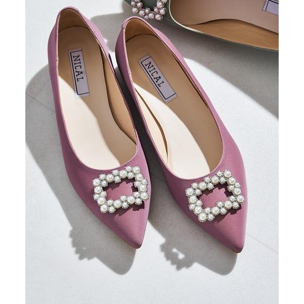 『セール実施中』ZOZO問い合わせ番号:82477461ショップ:NICAL，ニカルブランド:NICAL，ニカル商品名:【本革】【NICAL】パール×ラインヒールパンプス/44114カテゴリ:シューズ>パンプスブランド品番:44114...