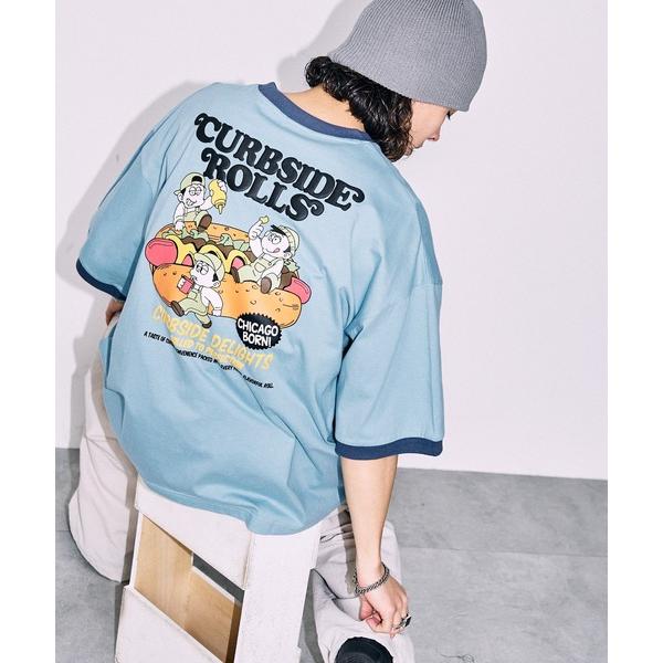 ZOZO問い合わせ番号:82479470ショップ:WEGO，ウィゴーブランド:WEGO，ウィゴー商品名:WEGO/ボーイズグラフィックリンガーBIGTカテゴリ:トップス>Tシャツ/カットソーブランド品番:WE24SM03-M0008素...