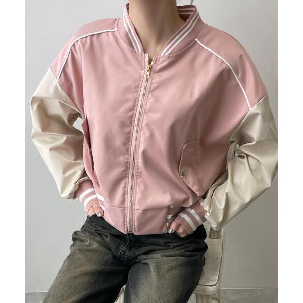 『タイムセール実施中』ZOZO問い合わせ番号:82510049ショップ:WEGO，ウィゴーブランド:WEGO，ウィゴー商品名:WEGO/配色デザインブルゾンカテゴリ:ジャケット/アウター>ブルゾンブランド品番:MO24SP03-L00...