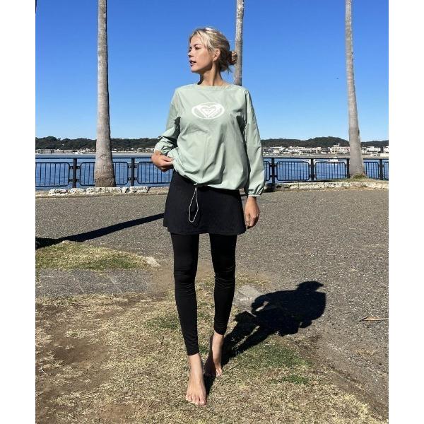 『セール実施中』ZOZO問い合わせ番号:82510504ショップ:ROXY/QUIKSILVER，ロキシー/クイックシルバーブランド:ROXY，ロキシー商品名:SKIRT LEGGINGS/ロキシースカート付きレギンスラッシュガード(水着)...