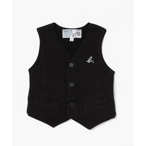 ZOZO問い合わせ番号:82510715ショップ:agnes b.，アニエスベーブランド:agnes b.，アニエスベー商品名:ベビー ”b.”ロゴ ジレカテゴリ:ジャケット/アウター>ダウンジャケット/コートブランド品番:EJ23J...