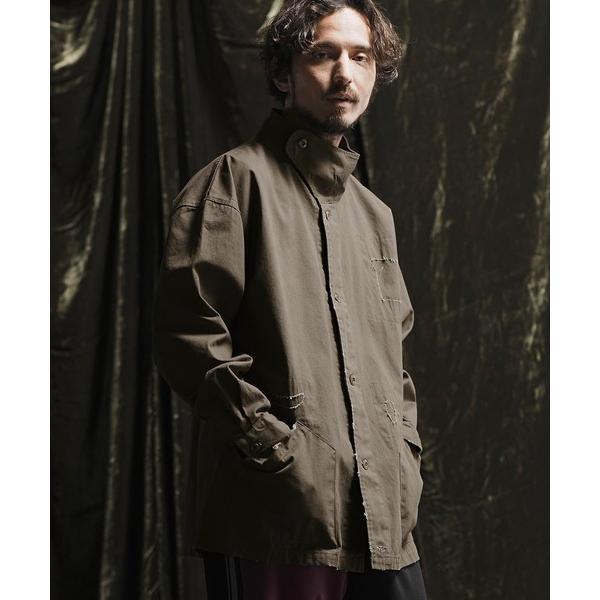 『セール実施中』ZOZO問い合わせ番号:82511024ショップ:CAMBIO，カンビオブランド:ANGENEHM，アンゲネーム商品名:ms5613- Patchwork design deformation standing collar...